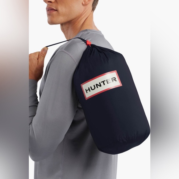 Hunter | Jackets & Coats | Hunter Navy Mens Packable Bomber Jacket ...